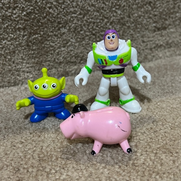 Disney | Toys | Imaginext Figure Buzz Lightyear Hamm Pig Alien Toy ...